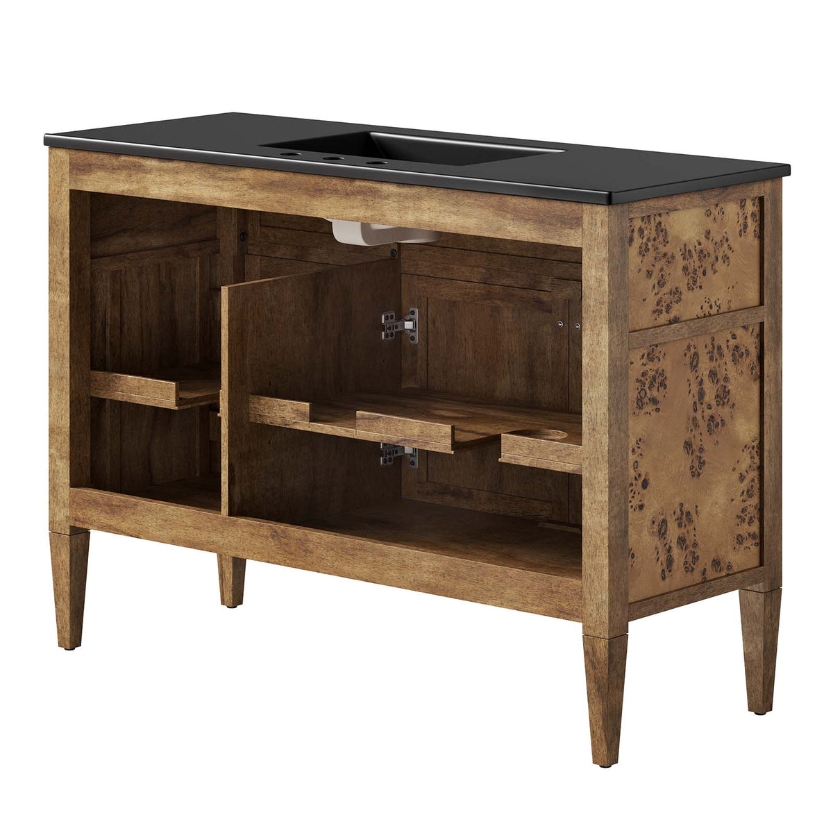 Elysian 48" Wood Single Sink Bathroom Vanity | Rafael Interiors