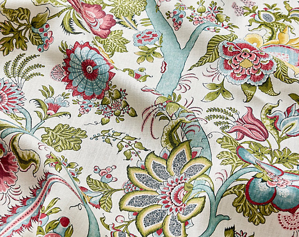 METROPOLITAN PALAMPORE PRINT FABRIC | Rafael Interiors