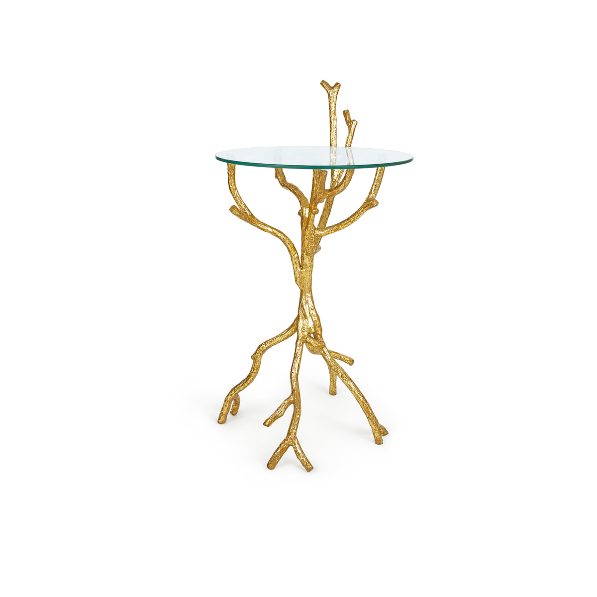 Rowan Accent Table - Gold Leaf | Rafael Interiors