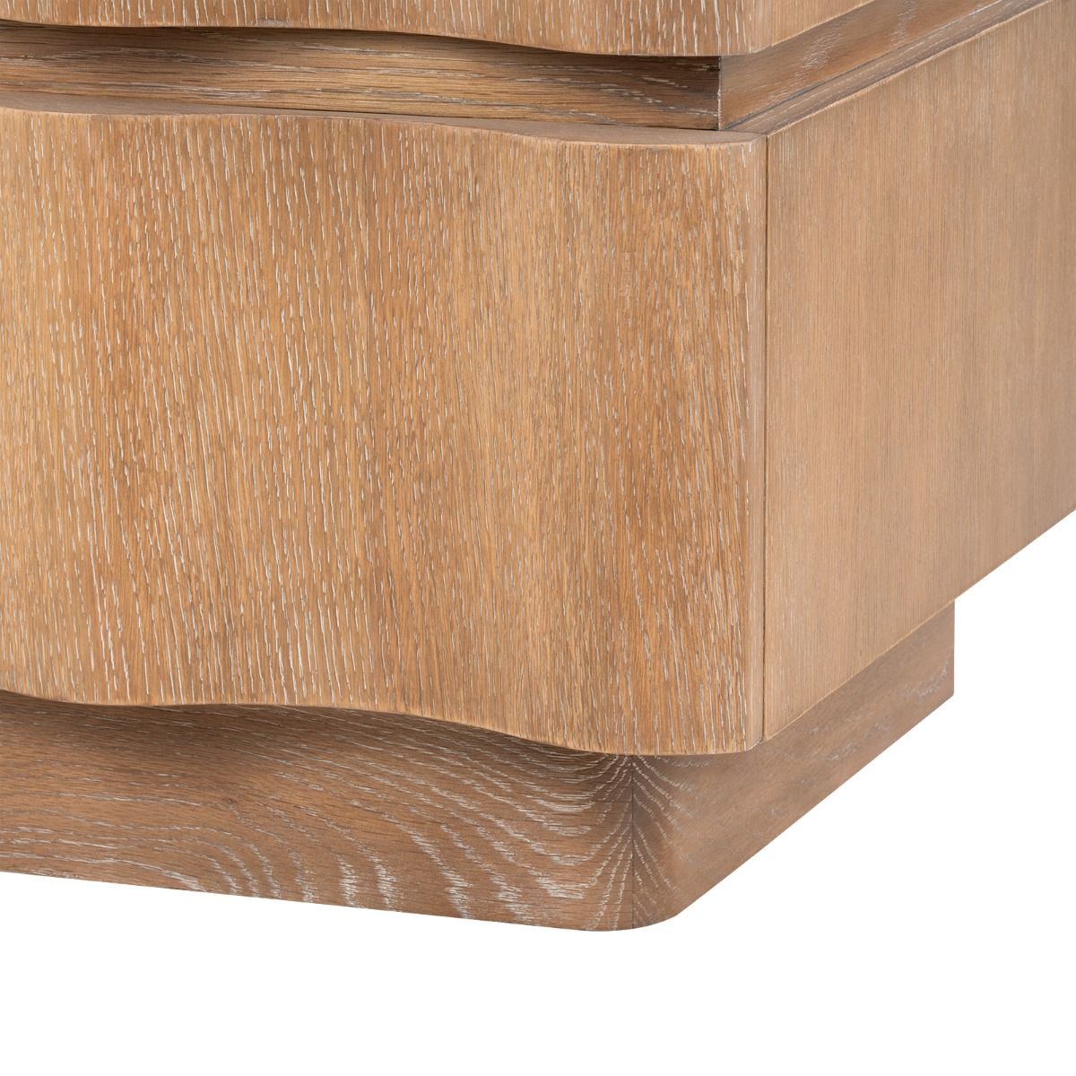 VANESSA 3-DRAWER END TABLE ALMOND | Rafael Interiors