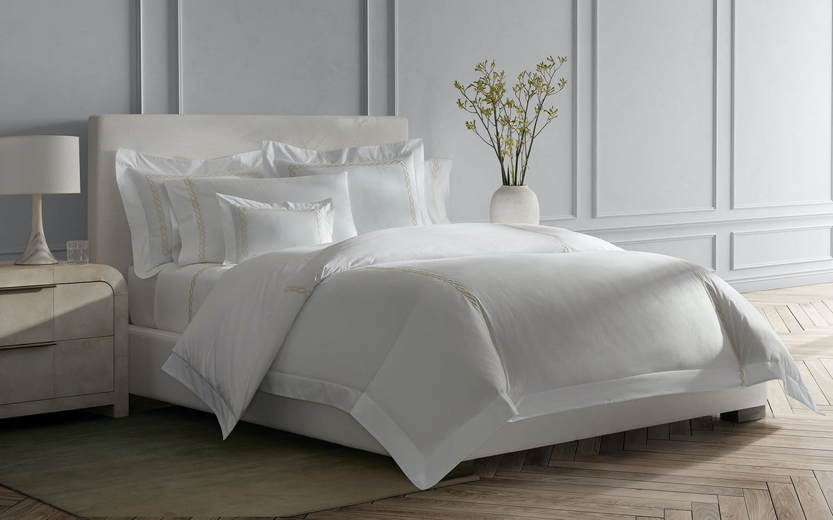 Classic Chain Sham by Matouk | Rafael Interiors
