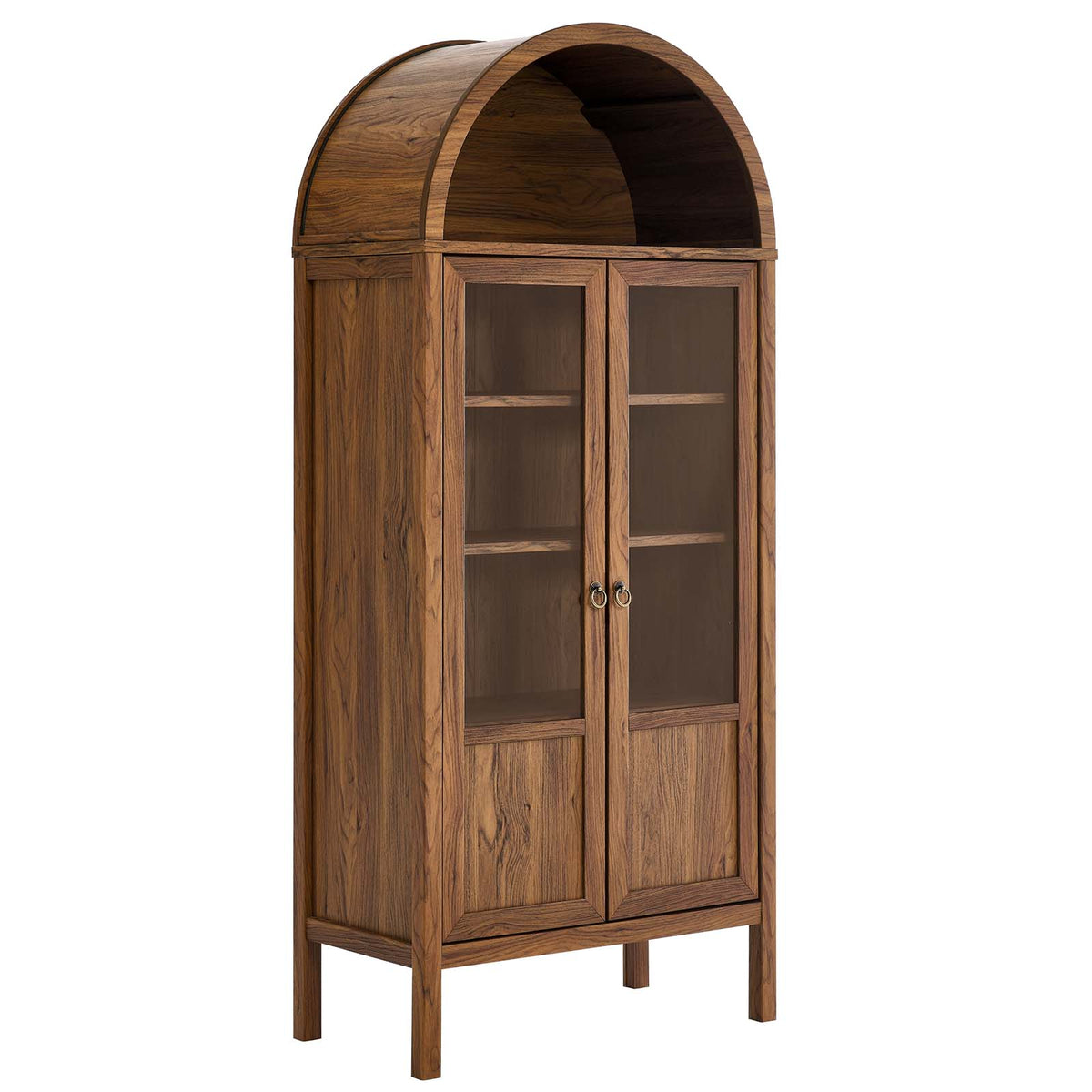 Tessa Tall Arched Storage Display Cabinet | Rafael Interiors