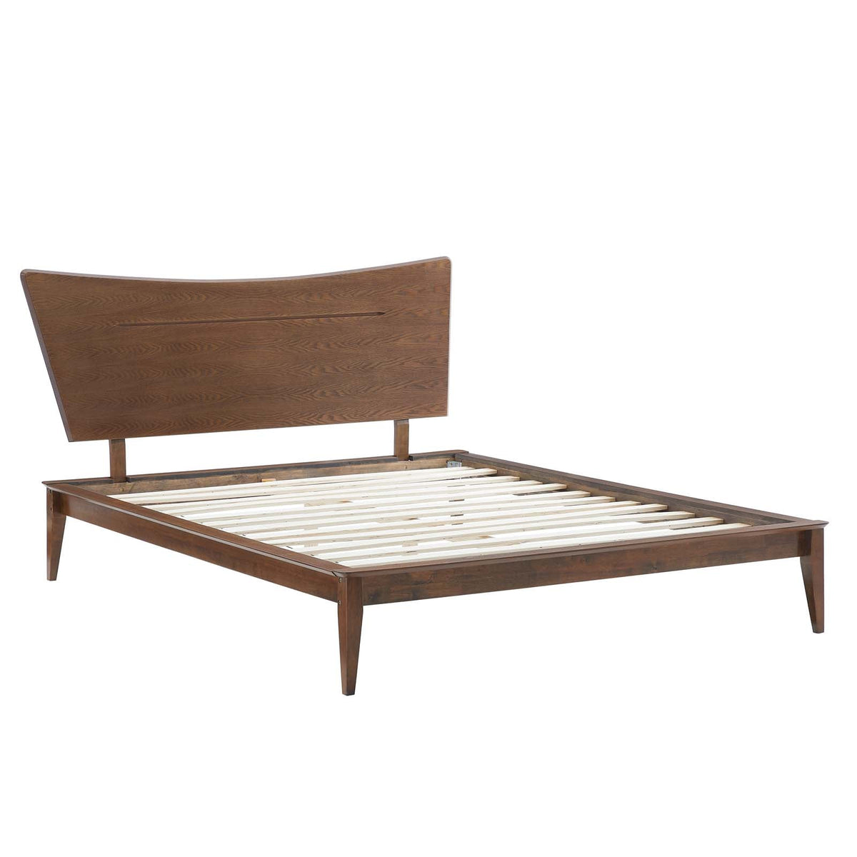Astra Wood Platform Bed | Rafael Interiors