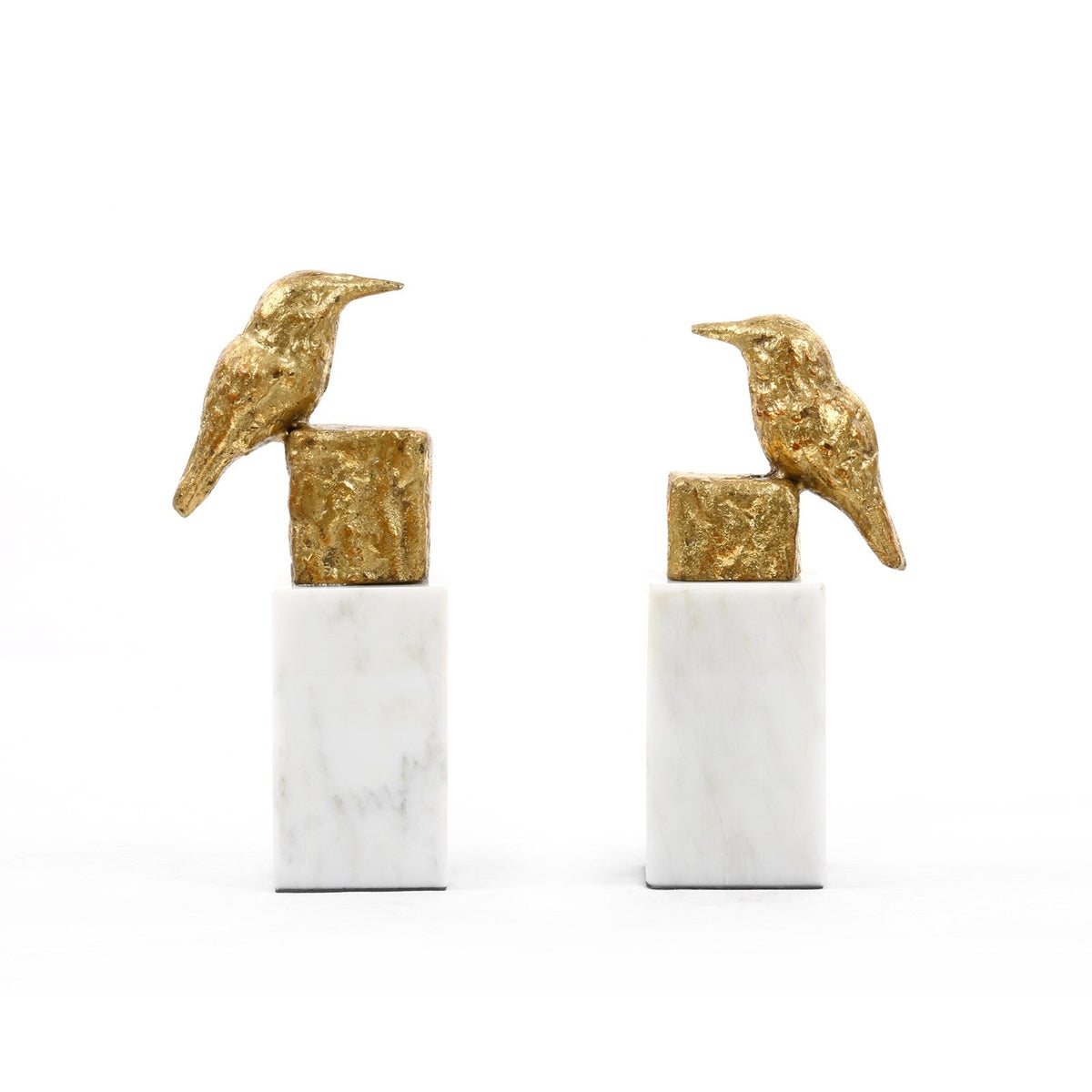 Finch Statue - Gold | Rafael Interiors