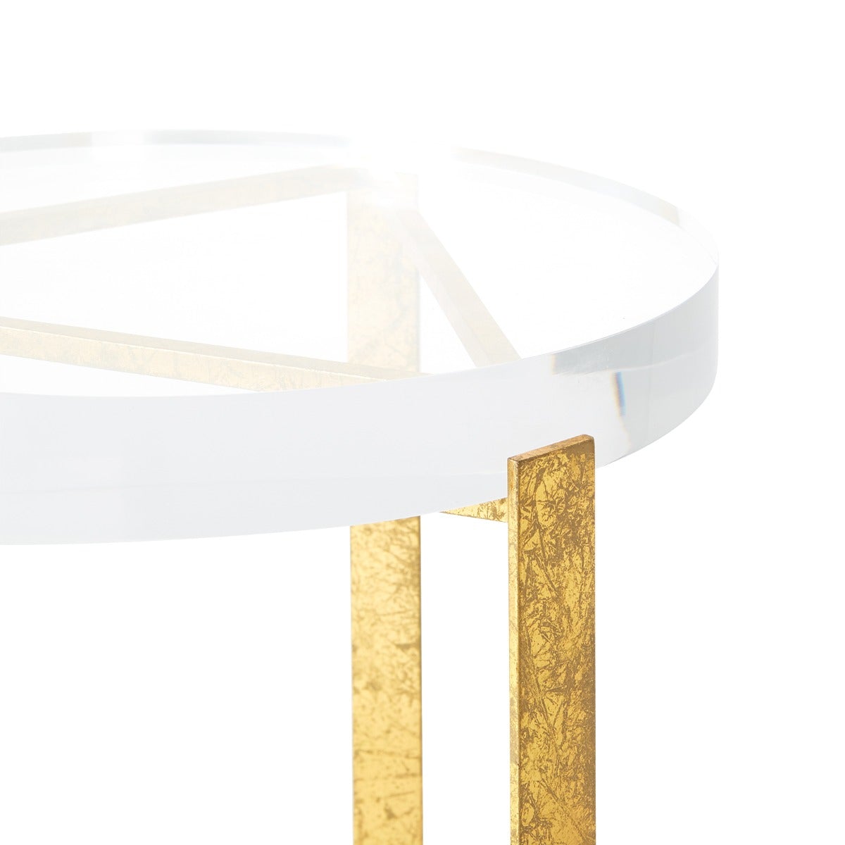 Harrison Side Table - Gold | Rafael Interiors