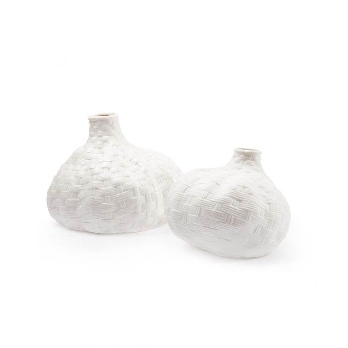Tamarindo Vase - White | Rafael Interiors